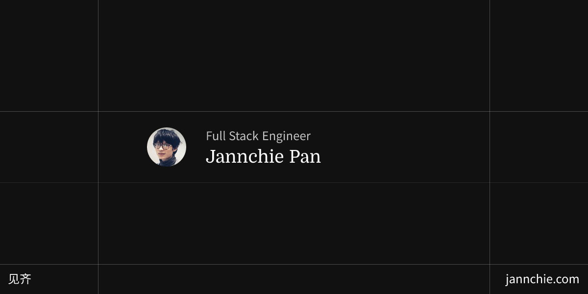 Jannchie's Home